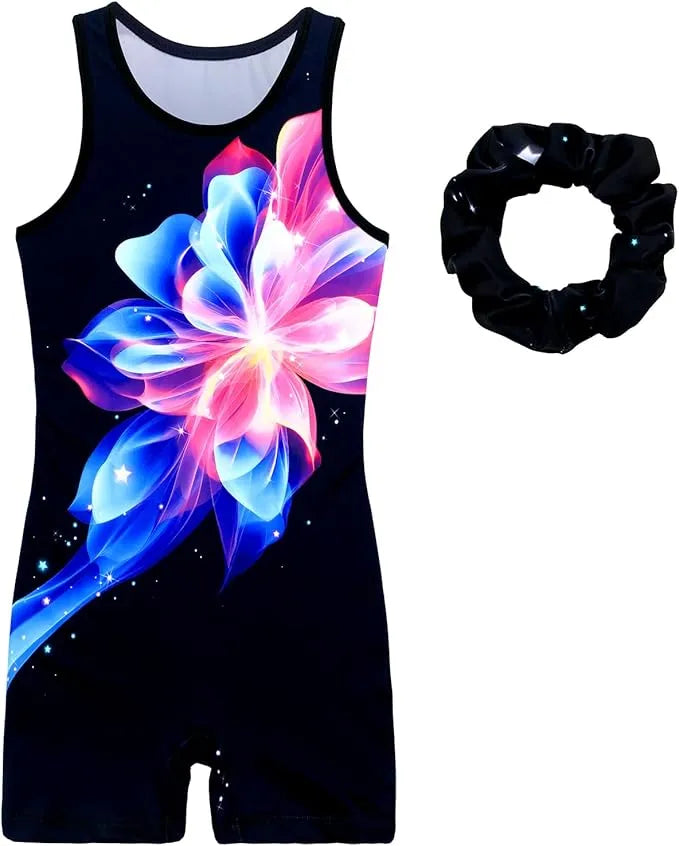 Crew Neck Flat Back Unitards: Stylish & Functional Activewear - JOYSTREAM