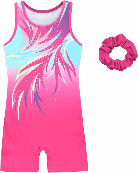 Rose Red Biketard – Diamond Pattern Performance Suit - JOYSTREAM